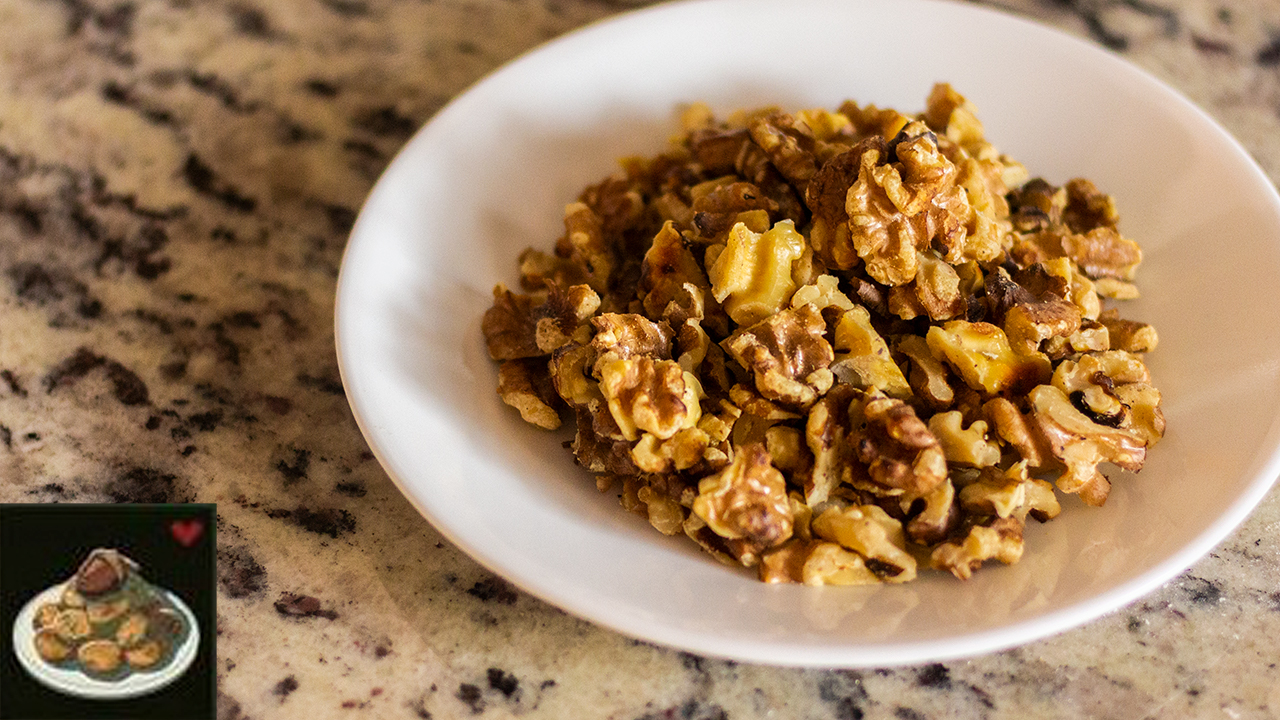 Sauteed Nuts – Sheikah Plate